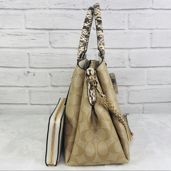 Coach | Bags | 2pcs Coach Mx Sage Carryall Wallet Wristlet Set | Poshmark
